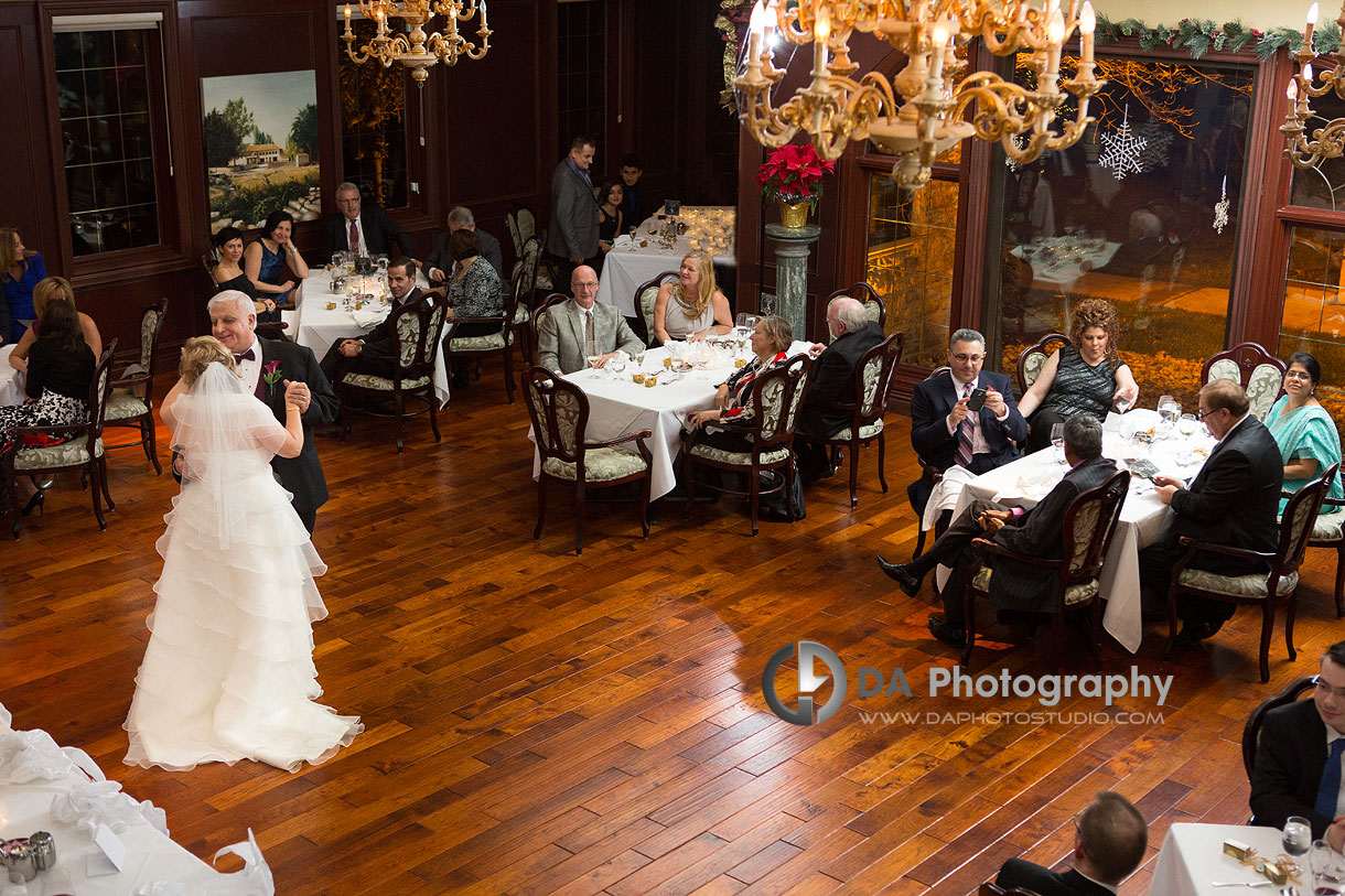 Why this winter wedding was so special that the big man himself dropped ...