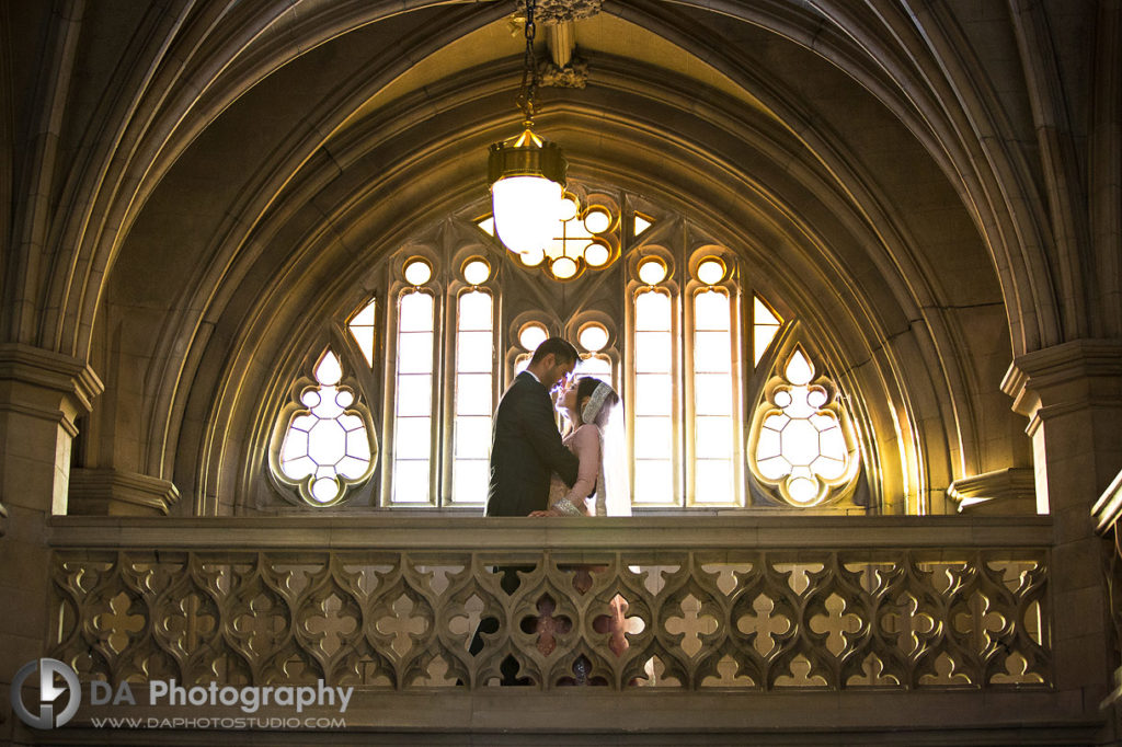 Stunning architecture enhanced this couple’s love story during their ...